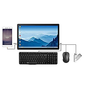 YILETEC YL-156MC4K 15.6" UHD 3840X2160 Metal Frame Capacitive Touchscreen IPS Built in Speakers USB Type-C HDMI 2.0,HDMI 1.4X1 DP1.2AX1,VGAX1,USB 2.0X3
