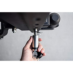 3 Pack - Bulletproof Stainless Steel Trailer Hitch Locking Pin with Weather Resistant Rubber Cap / 5/8" Diameter/Universal Fit…