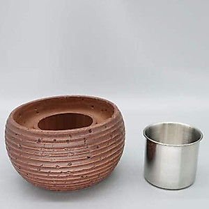 Tabletop Fire Pit, Mini fire Pit, Indoor fire Pit Tabletop, Personal Fireplace, Tabletop Fireplace, Table top fire Pit Bowl Use Iso-Isopropy