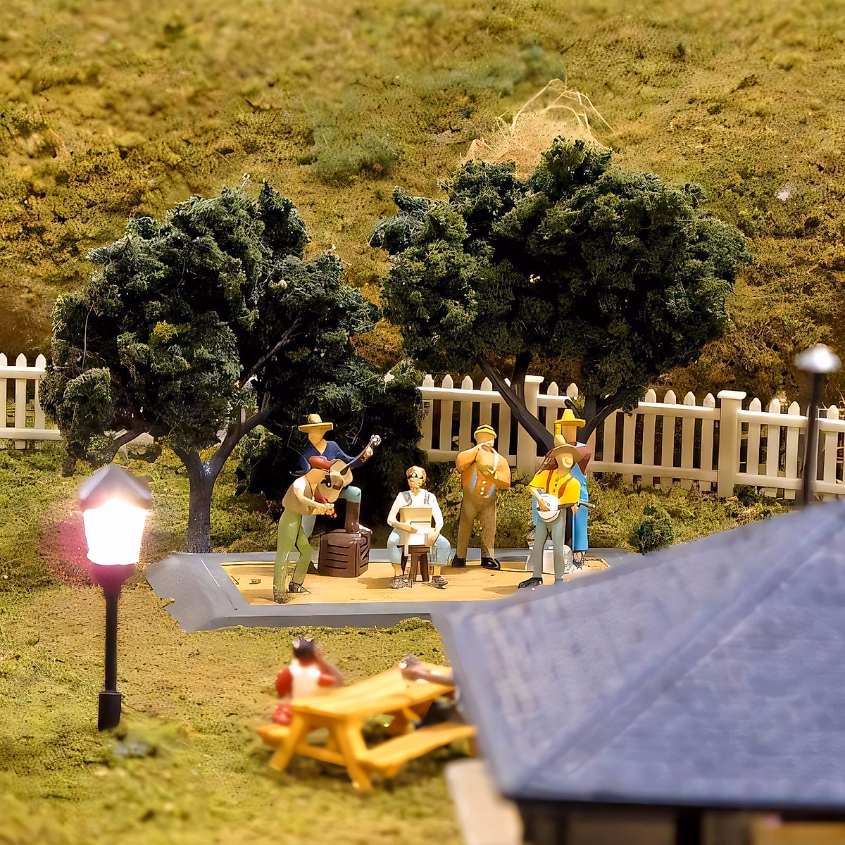 Warmtree 4Pcs Static Grass Mixed 3mm Diorama Grass Terrain Powder Model Grass Diorama Supplies Terrain Model Kit Table Simulation Landscape War Game Miniatures Fairy Garden (Autumn and Winter Series)