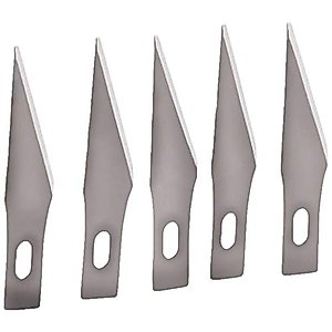 Mercer Culinary Replacement Blades for Hobby Knife - 5 Pack Magnetic Hooks, 1, Stainless Steel