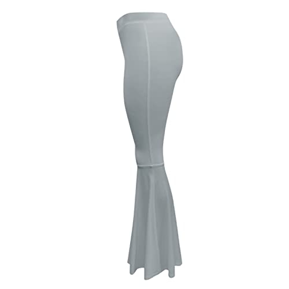 Cross Waist Bootcut Yoga Pants for Women, Non See Through Bootleg Sports Gym Flare Workout Pants qia230104- *462-new Years eve Party Supplies Grey