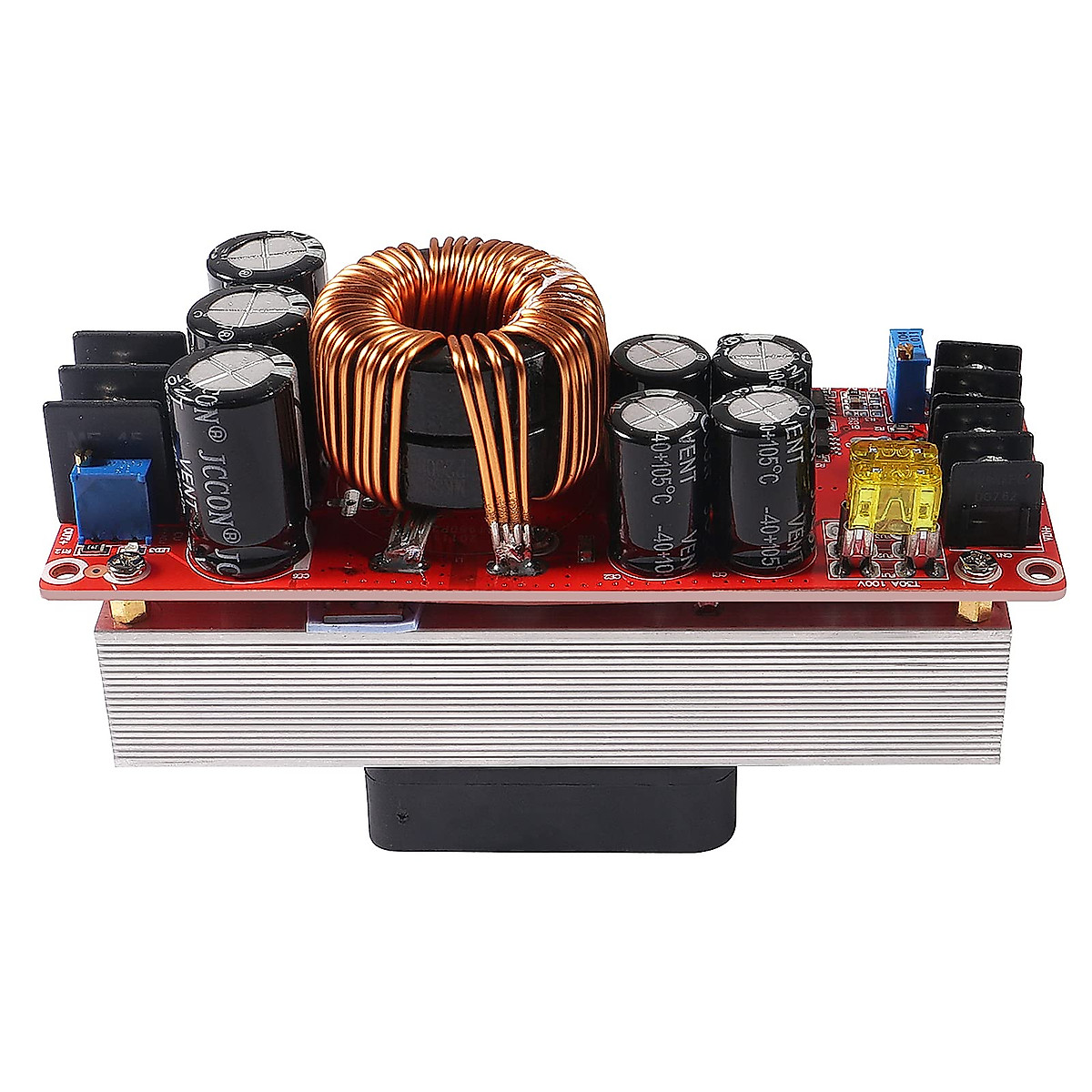 ACEIRMC 1500W 30A DC-DC Boost Converter DIY Step-up Boost Constant Stream Power Supply Module Board in 10-60V Out 12-90V Electric Unit Module (1500W 30A Boost Converter)