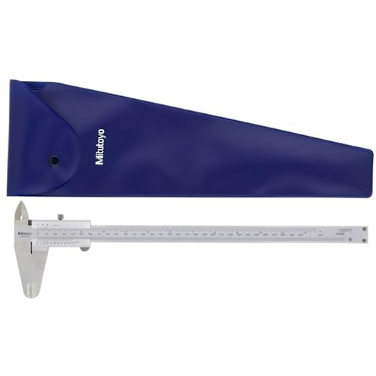 Mitutoyo 530-316 Vernier Caliper, Stainless Steel, Inch/Metric, 0-6" Range, +/-0.002" Accuracy, 0.0078" Resolution