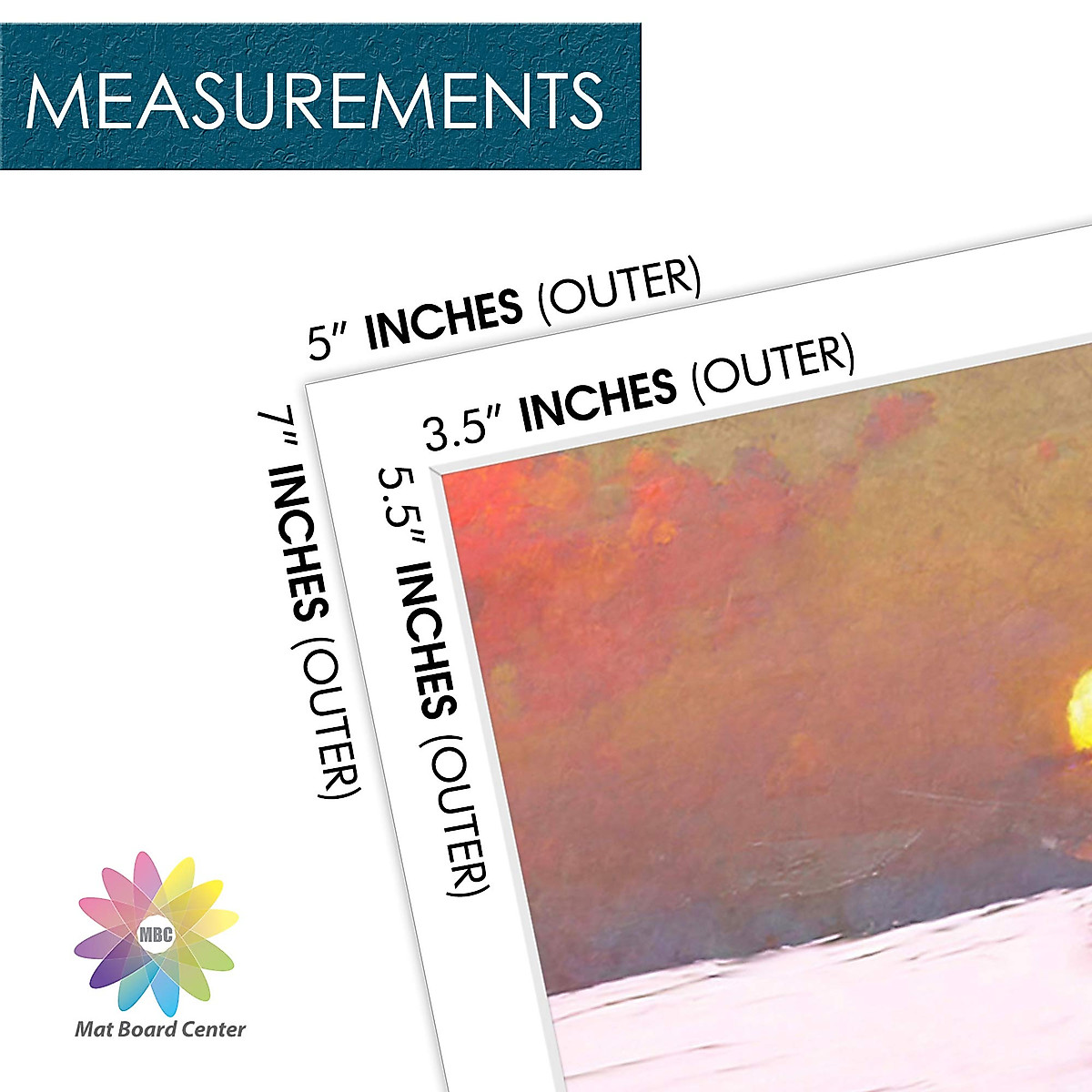 Mat Board Center, 40 Pack White 5x7/8x10/11x14 Picture Mats with White Core Bevel Cut