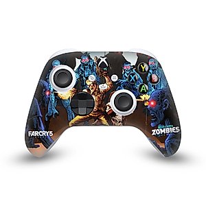 Head Case Designs Officially Licensed Far Cry Dead Living Zombies Arte Clave Vinyl Sticker Gaming Skin Decal Cover Compatible With Xbox Series X/S Controller