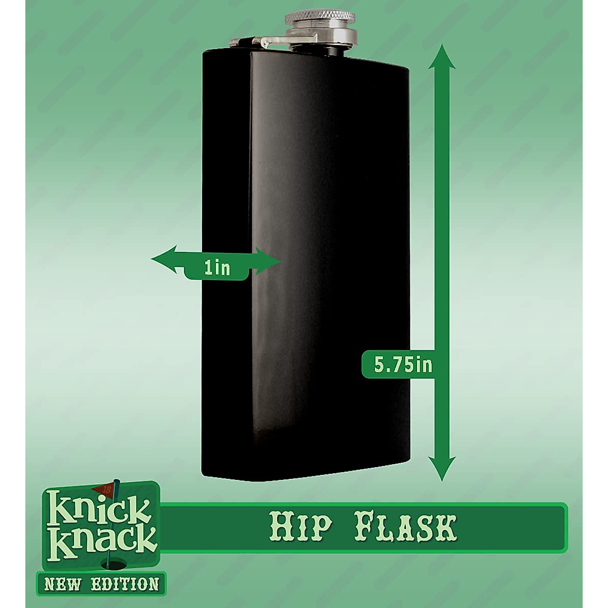 World's Okayest Dolly Pusher - 8oz Hip Drinking Alcohol Flask