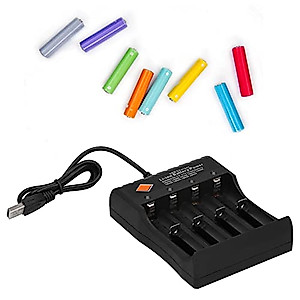 Battery Charger Lithium Dc4.2V Liion Battery Box Bay USB 3.7V for Cable 4 Slot Charger Power Battery Adapter Battery Packs