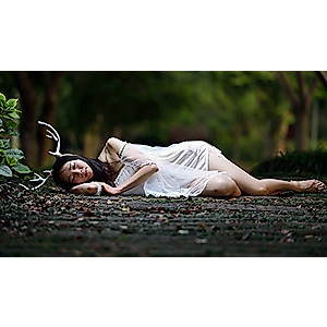 Festival Celebration Accessory Props Cos Cute White Snow Deer Reindeer Antlers Head Hair Band Photo Shoot Forest Goddess Headdress Headwear