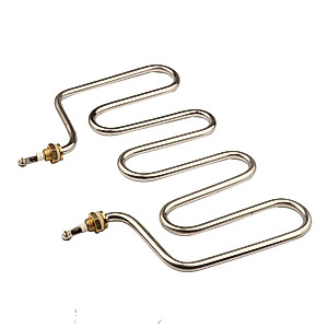 Food Grade SS304 4U Type Tubular Heater Element for Rice Steaming Cart Heater U-Shape Heating Element 4U Liquid Heating Pipe