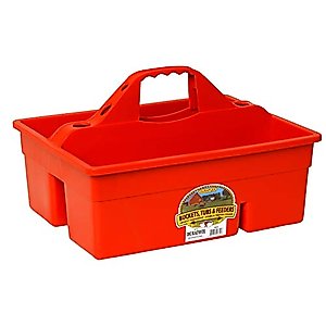 LITTLE GIANT DT-6-RED Dura Tote Box, Red