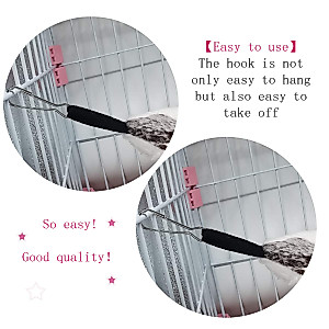 LEFTSTARER Bunkbed Sugar Glider Hammock, Ferret Beds, Small Pet Cage Accessories - Chinchilla, Hamster Bedding (Green-Heart, Medium)