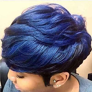 FCHW Short Pixie Cut Hair Wig Short Hairstyles Synthetic Wigs For Women Popular Fashion Wigs Heat Resistant Hairpieces Women's Wig (sw911T)