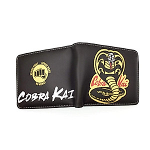 Karate Movie Kid Cobra Snake Bi-Fold Wallet