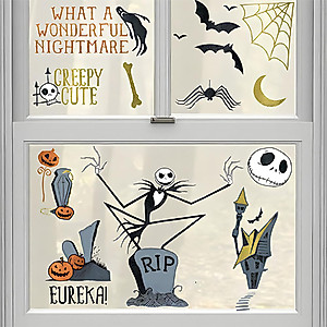 The Nightmare Before Christmas Cling Decals
