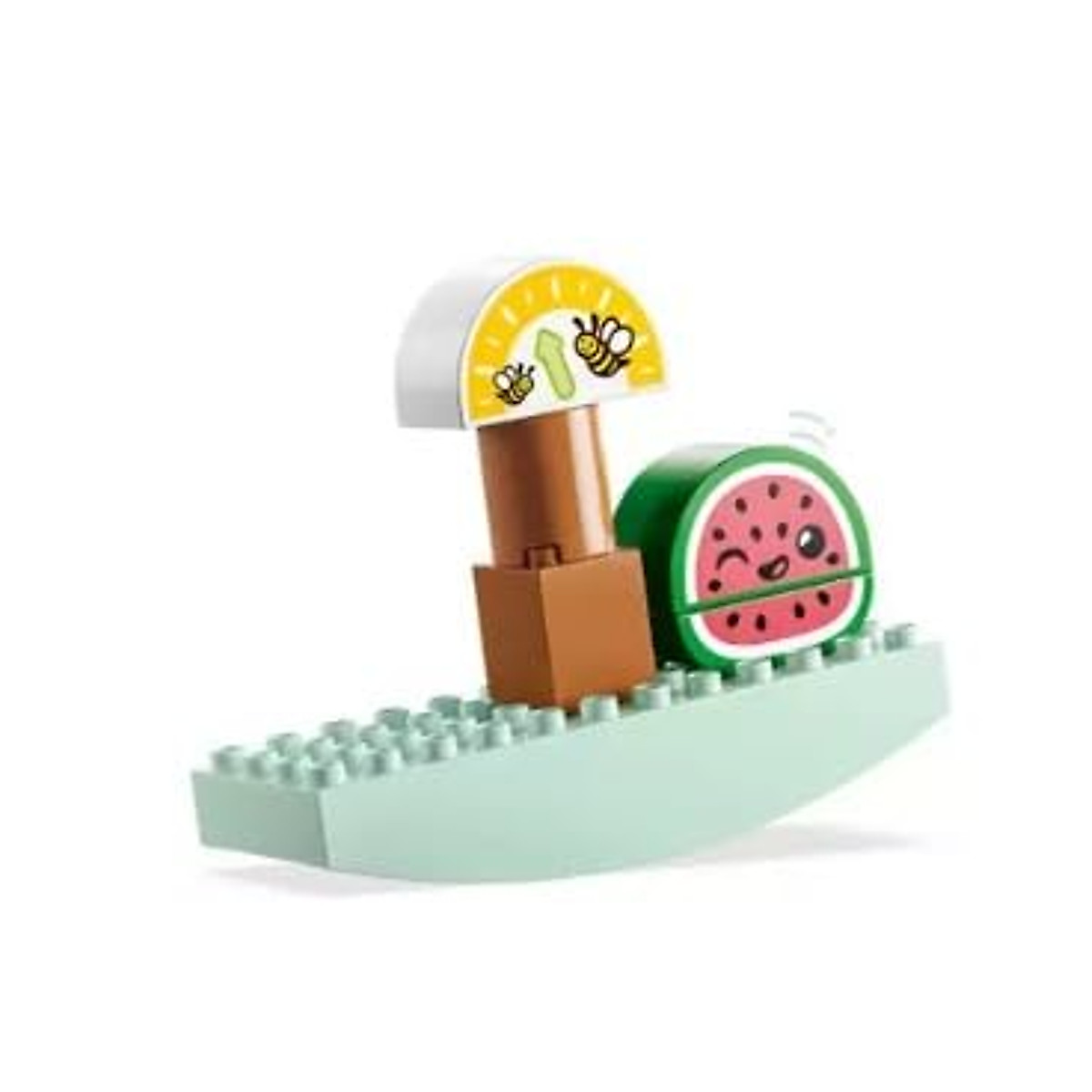 LEGO DUPLO My First Organic Market 10983, Fruit and Vegetables Toy Food Set, Learn Numbers, Stacking Educational Toys for Toddlers 18 Months - 3 Years Old