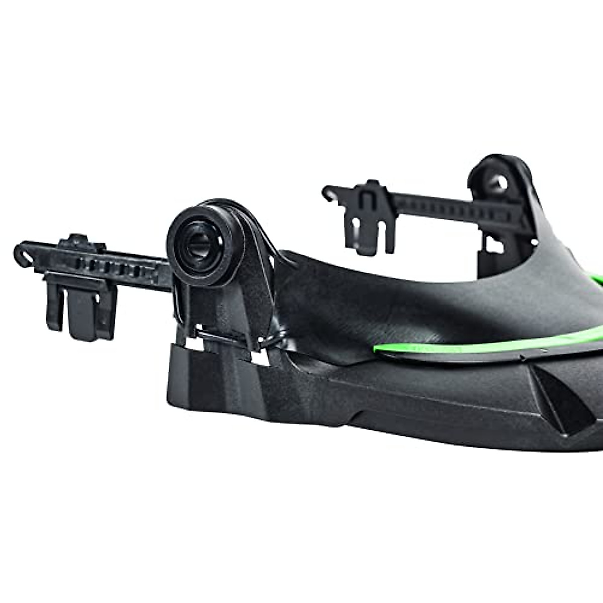 MSA 10115730 V-Gard Frame - General Purpose Applications, Fits Cap-Style Hard Hats, Black, High Density Polyethylene (HDPE), Includes Replaceable Debris Control Attachment, Durable & Reusable