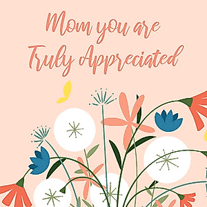 Prime Greetings Happy Birthday Card For Mom, Made in America, Eco-Friendly, Thick Card Stock with Premium Envelope 5in x 7.75in, Packaged in Protective Mailer