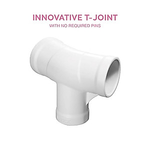 Intex 28290EH 8 Feet by 30 Inches Easy to Assemble Large Round Metal Frame Above Ground Swimming Pool with Dual Suction Outlet Fittings, Pink