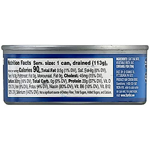 StarKist Chunk Light Tuna in Water, 5 oz Can, Pack of 8