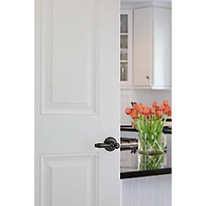 Kwikset 97200-623 Ashfield Passage Hall/Closet Lever in Venetian Bronze