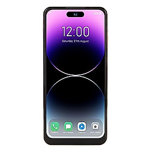 ciciglow Ultra Thin 6.6 Inch HD Smartphone, 8GB RAM 128GB ROM, Face Recognition, 24MP Camera, 4G Mobile Phone with Fast Connectivity, Long Battery Life (US Plug)