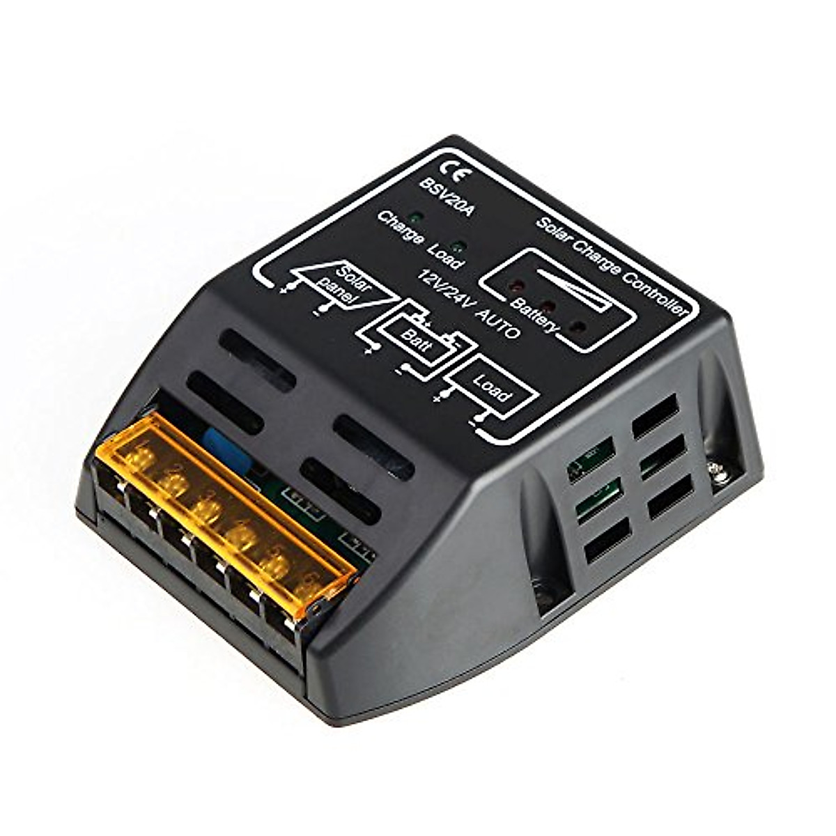 GXG-1987 CMP-12 20A 12V/24V Solar Charge Controller Solar Control Regulator Solar Panel Battery Regulator