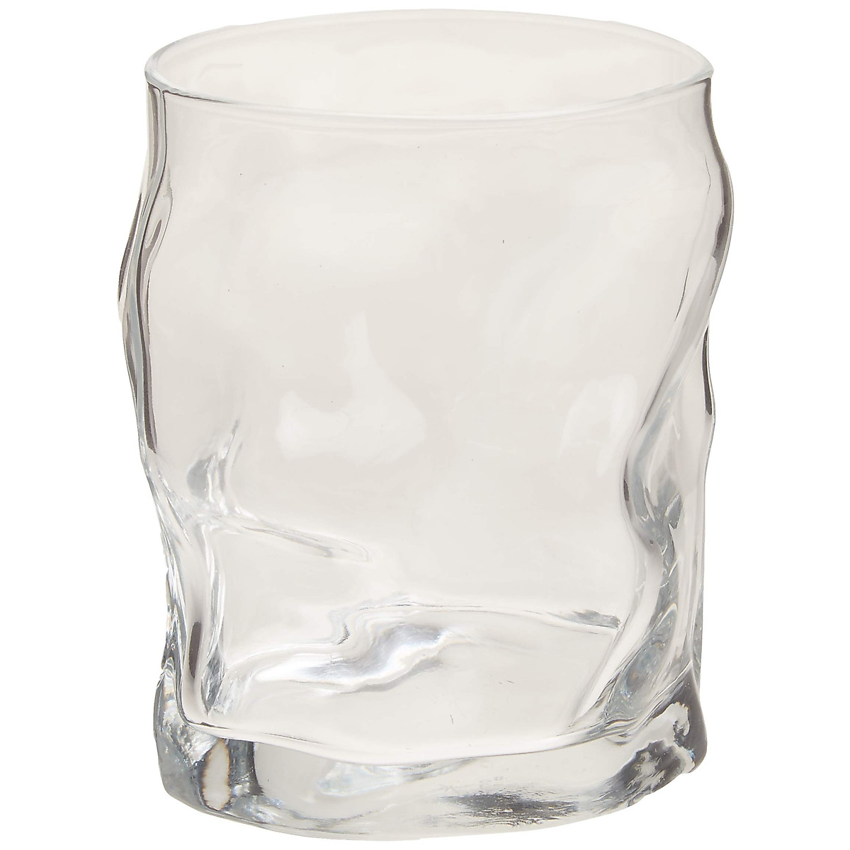 Bormioli Rocco Sorgente Double Old Fashioned Glasses, Set of 4,14.25 ounces