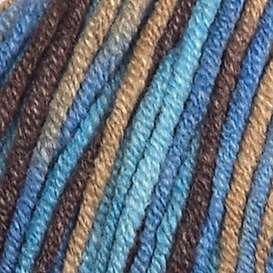 YarnArt Jeans Crazy 55% Cotton 45% PAC , Amigurumi Cotton Yarn, 2 Sport Yarn, 1 Skein/Ball 50 gr 174 yds (7202)