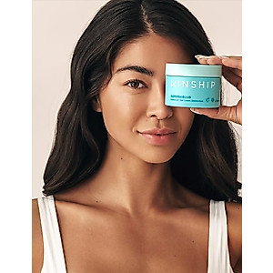 Kinship Supermello Hyaluronic Gel Cream Moisturizer – Nourish + Soothe Dry Sensitive Skin – Lightweight, Hydrating Face Lotion – Plump + Smooth – Reduce Redness – Daily Use Clean Skin Care (1.75 oz)