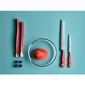 WÜSTHOF Classic Coral Peach 9" Double Serrated Bread Knife