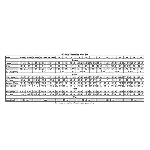 iGirlDress Little Boys' and Special Occasion Pinstripe Vest Set Black/Burgundy 4