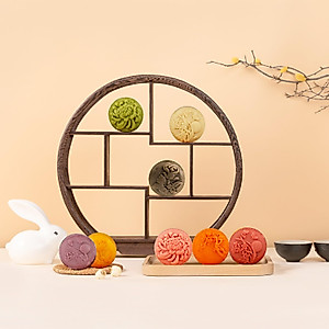 ONETANG Assorted Lava Mooncakes, 流心月饼, 8种口味, Mid-Autumn Festival Mix Lave Cakes, 2023 Freshly Baked, Mid-Autumn Festival, Family Gifts, Hui Jia 回家, 14.1oz (400 g)
