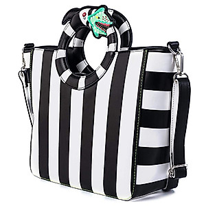 Loungefly x Beetlejuice Sandworm Handle Crossbody Bag