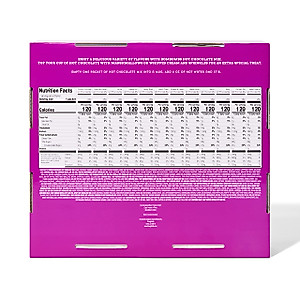 BomBombs, Hot Chocolate Mix Gift Set with Mini Cup Packaging, Dessert Flavors Include Rocky Road, Cookies Butter, Pumpkin Pie & More, Set of 12