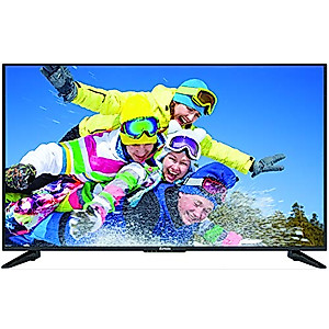 Komodo by Sceptre 50" 4K UHD Ultra Slim LED TV 3840 x 2160 Memc 120, Machine Black