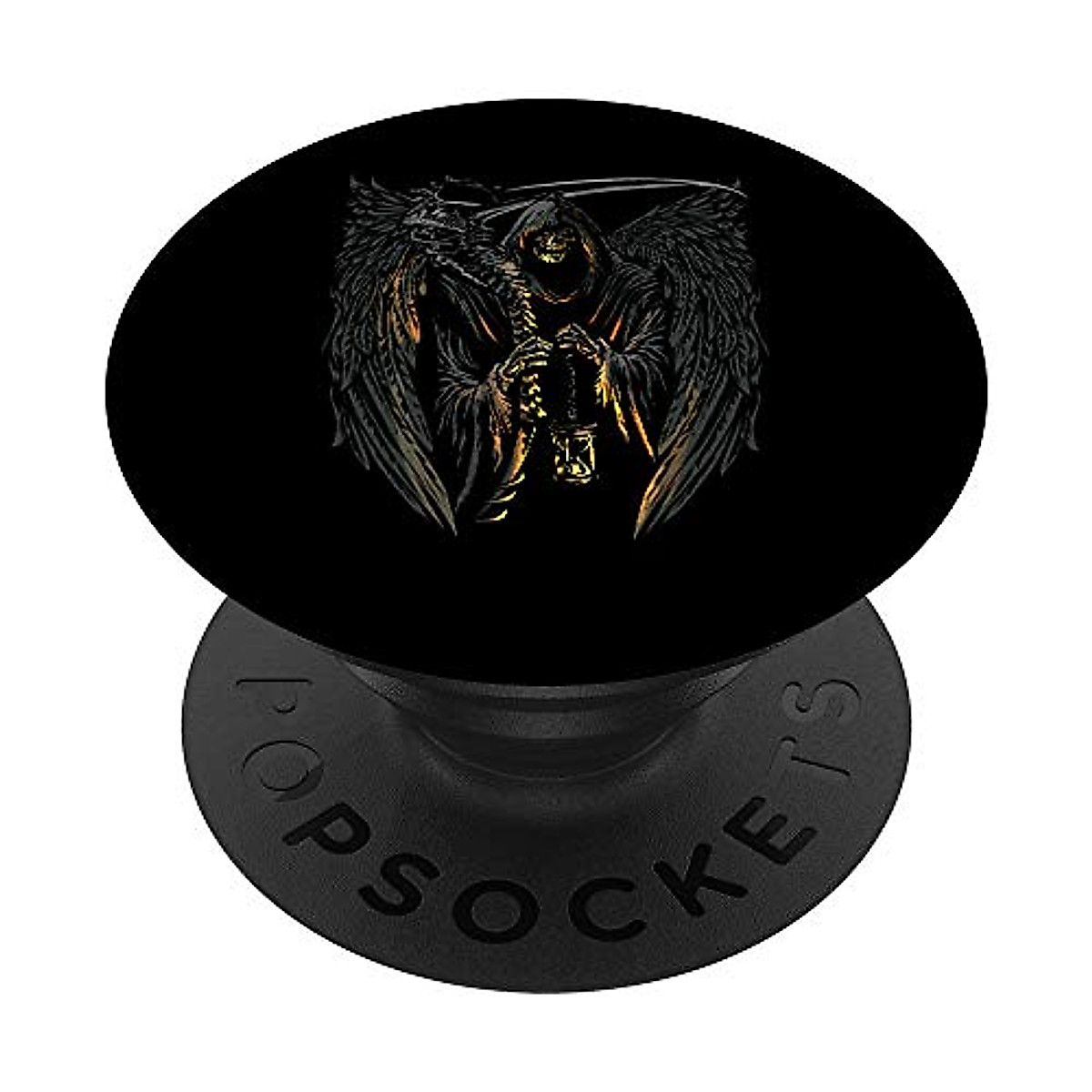 Angel of Death Grim Reaper Scary Halloween Occult Dark Art PopSockets Swappable PopGrip