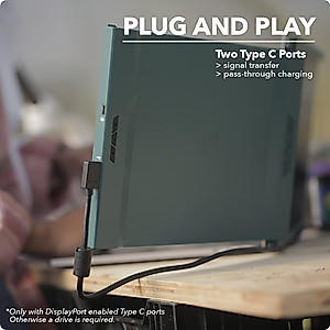 Mobile Pixels Duex Max 14.1" Full HD LCD Monitor Mallard Green 1011007P02 , (Renewed)