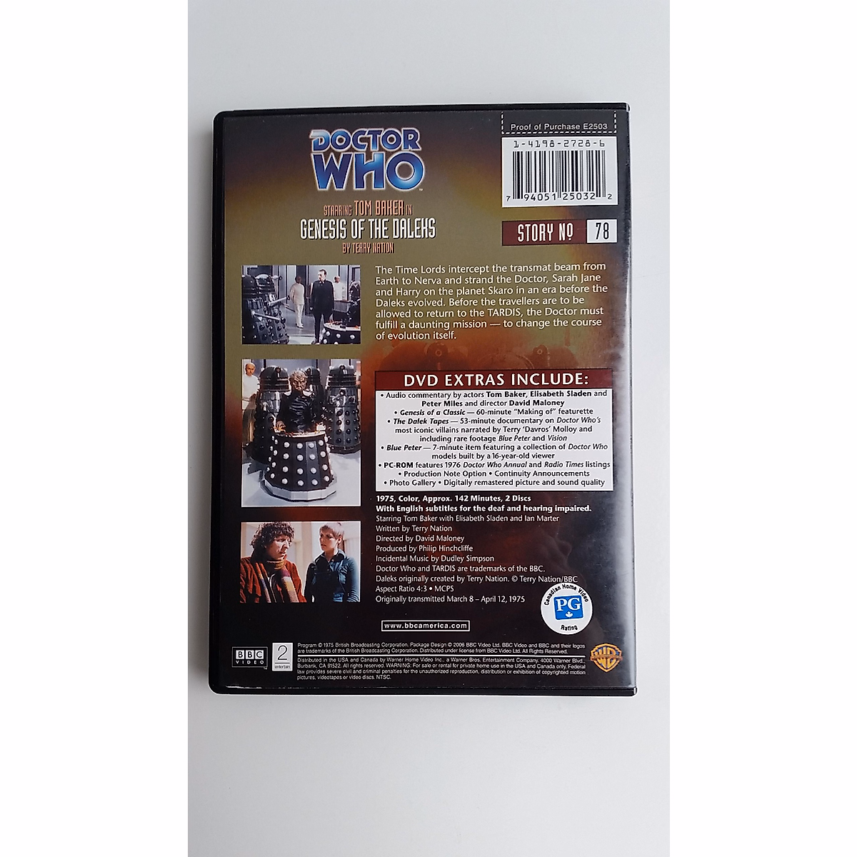 Doctor Who: Genesis of the Daleks (Story 78)