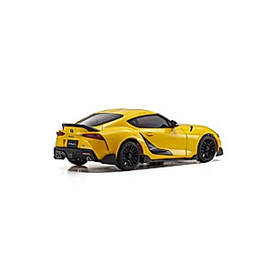 Kyosho Mini-Z AWD Toyota GR Supra TRD Aero Lightning Yellow Readyset 32626Y