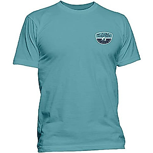 Salt Life Morning Wave Short Sleeve Classic Fit Shirt, Sea Green, Medium