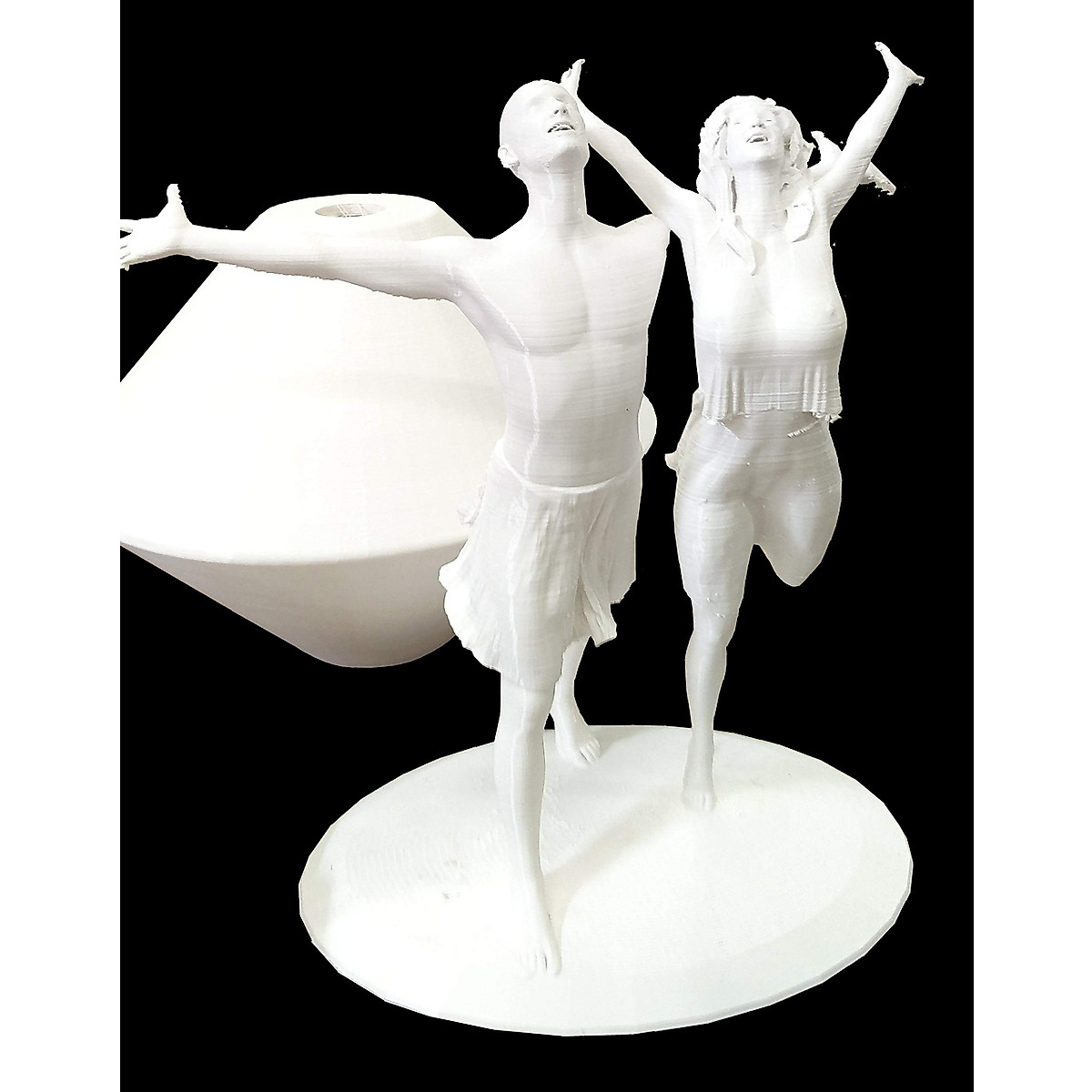 White PLA 1.75 filament - FilaCube PLA 2 pure white filament 1 kg 1.75mm 3D Printer filament [Made in USA] real PLA white PLA+ pro compatible FDM printer ender creality monoprice prusa anet makerbot