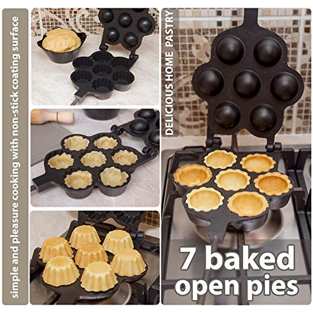 Mini Muffins Open Pies Cookie Maker Non-stick Cookies Pastry