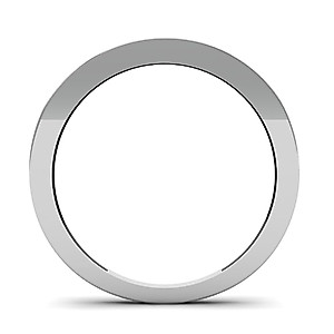 Dazzlingrock Collection 0.25 Carat (ctw) 10K Round White Diamond Micro Pave 3 Row Anniversary Stackable Wedding Band 1/4 CT, White Gold, Size 8