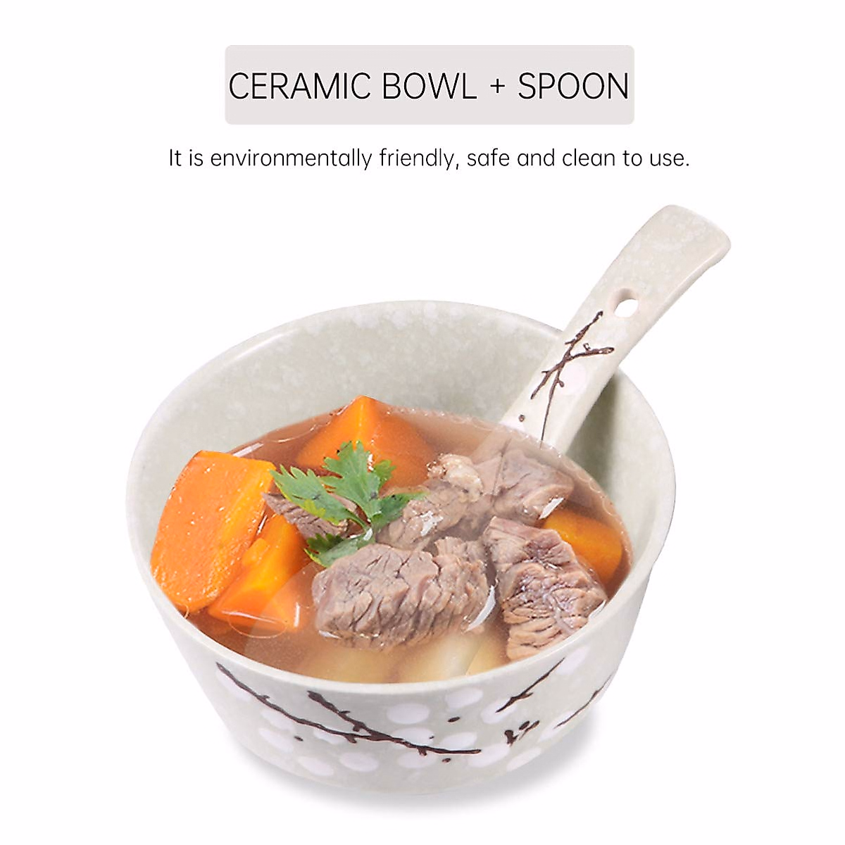 Cabilock 1 Set 6 Pcs Tableware Japanese Style Dishes Pottery Fruit Bowl Chinese Tea Cup Ceramic Tea Cup Japanese Porcelain Dinnerware Hand- Dinner Plates Sauce Dish Individual Wood Pickles