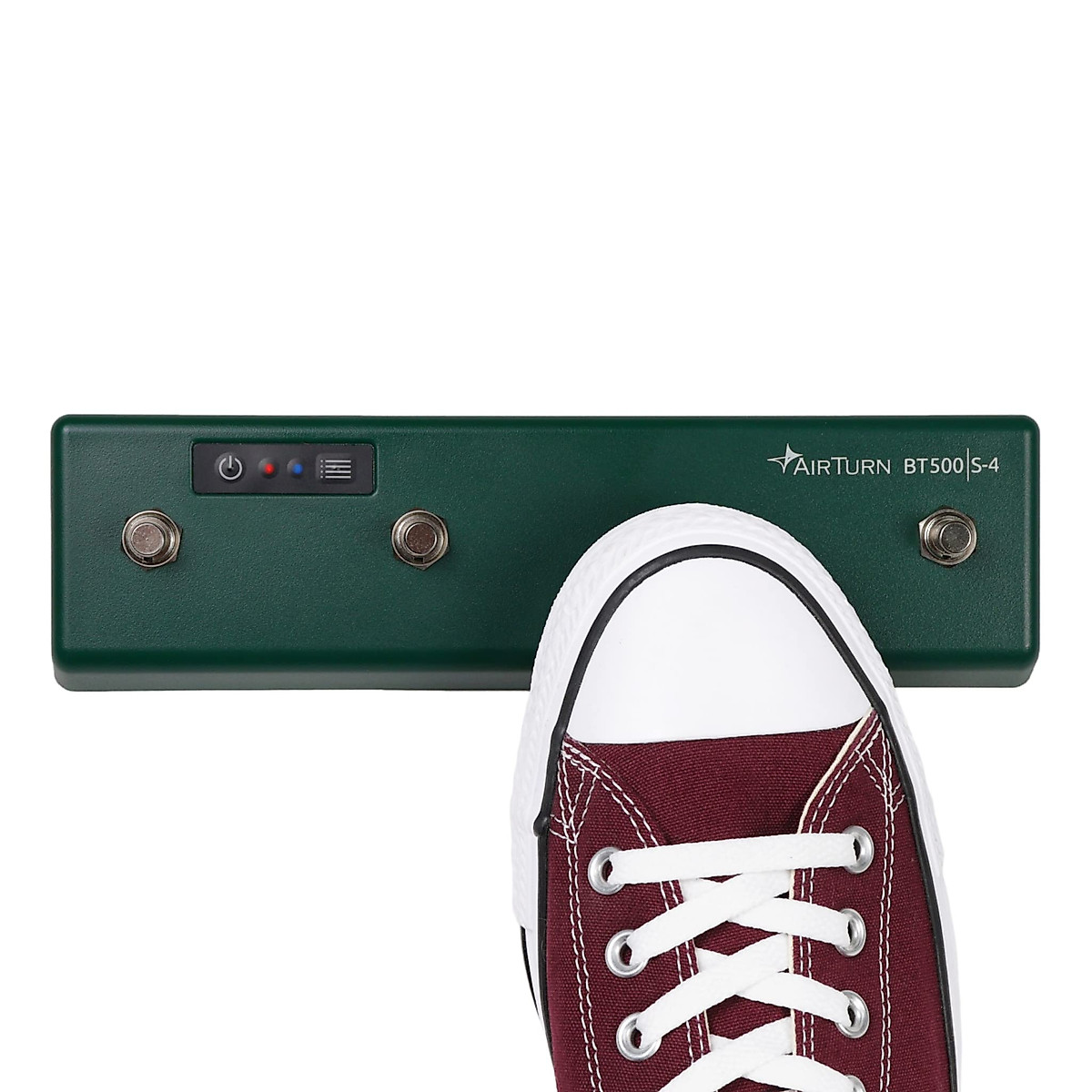 AirTurn BT500S-4 Bluetooth Pedal Page Turner DAW MIDI App Controller