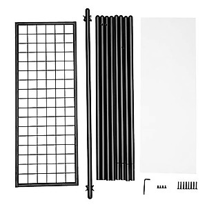 SONGMICS Clothes Rack, Clothing Rack, Garment Rack with Steel Frame, with Hanging Rail and Shelf, 13.2 x 36.4 x 60.2 Inches, for Bedroom, Dressing Room, Laundry Room, Ink Black UHSR23BKV1