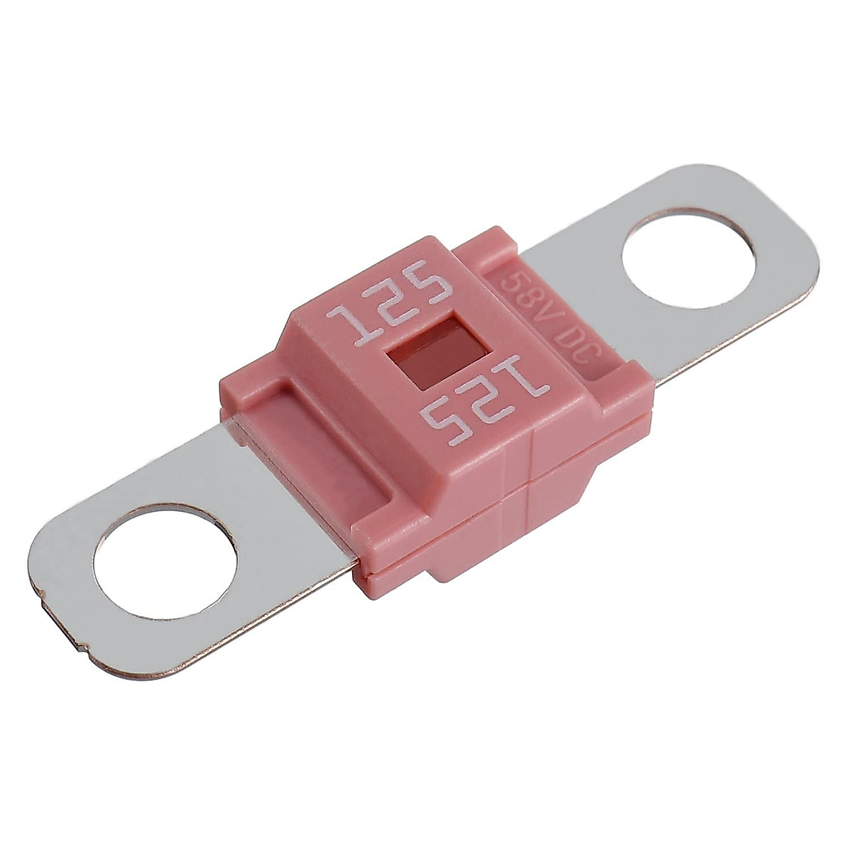 BOJACK AMI/Midi Fuse 125A High Current Fuse Bolt-on Fuse 125 Amp for Cars, Trucks, Construction Vehicles, Buses, Caravans (Pack of 3)