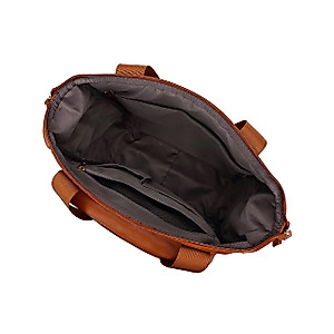 Kah&Kee Feaux Leather Convertible Backpack Tote Bag Casual Travel Daypack 2way for Women Man (Black)