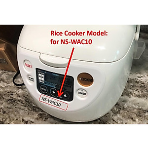 Upiyan Rice Cooker Inner Bowl for Zojirushi NS-WAC10 (5.5cup) Replace Non-Stick Inner Pan
